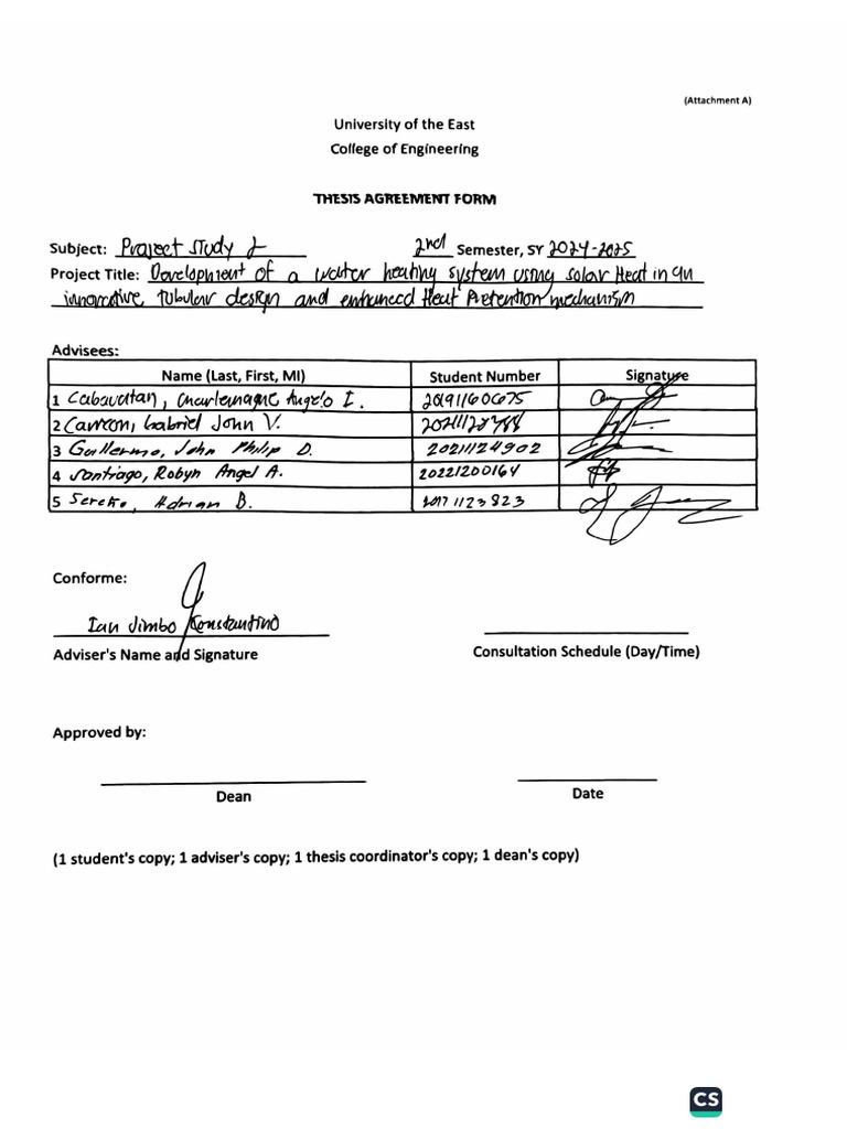 Thesis Documents | PDF