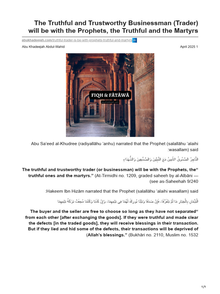 The Truthful and Trustworthy Businessman Trader Will Be With The ...
