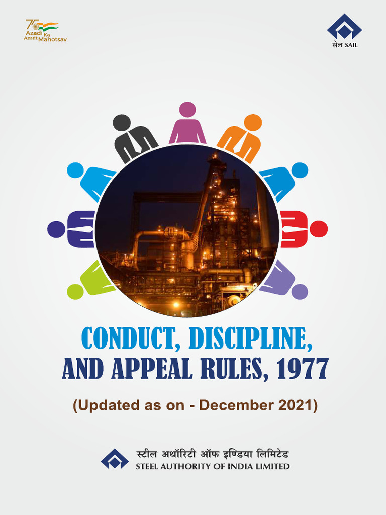 Revised SAIL CDA Rules, 1977 | PDF | Sexual Harassment