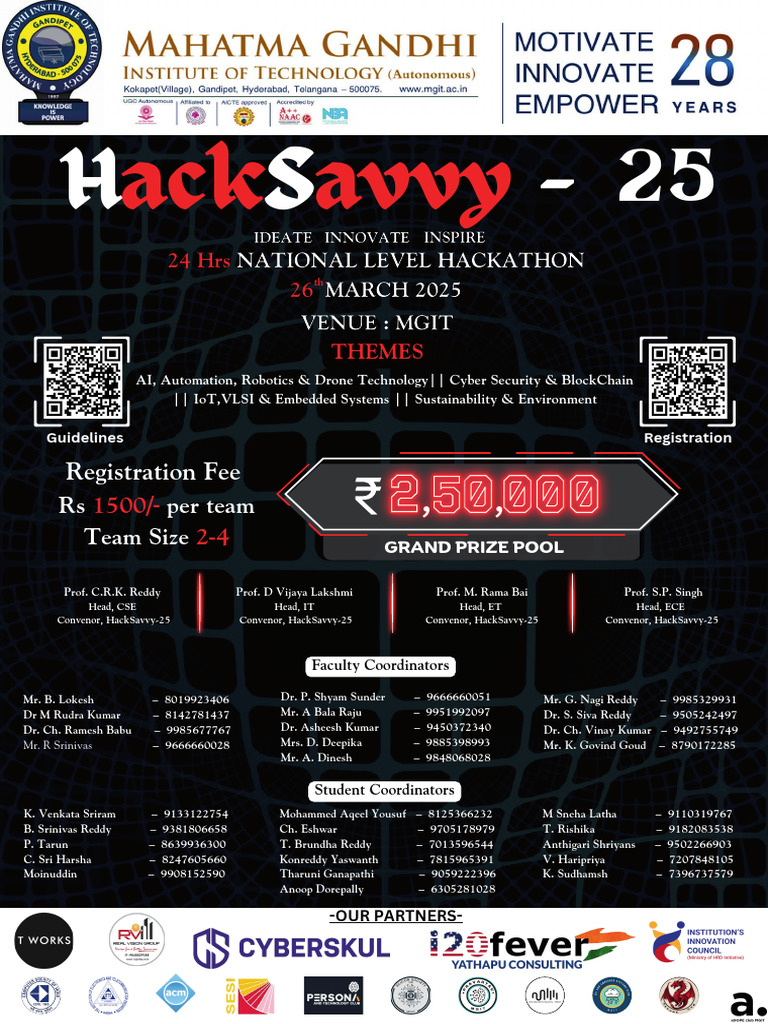 HackSavvy25 Poster Final | PDF