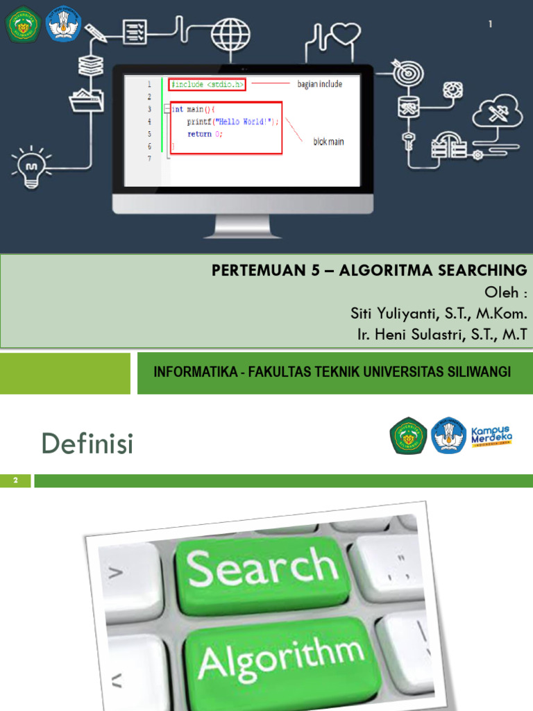 Metode Pencarian Data dalam Algoritma | PDF