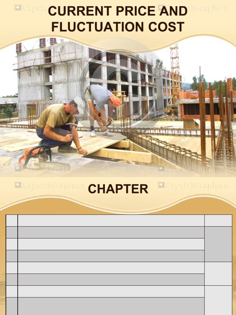 Current Price and Fluctuation Costs | PDF | Prices | Cost