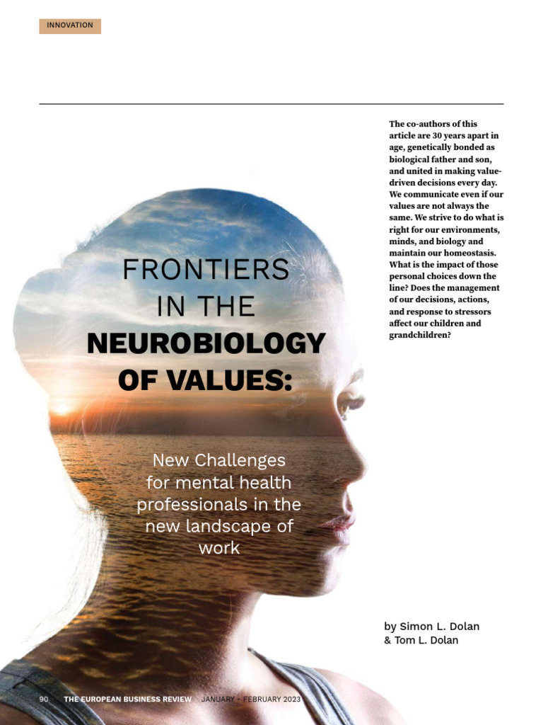 Neurobiology of Values and Well-Being | PDF | Heredity | Genetics