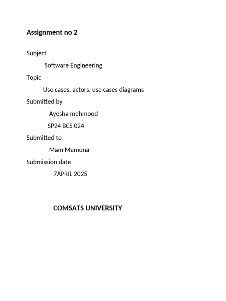 software engeenering assingment 2 | PDF | User (Computing) | Password