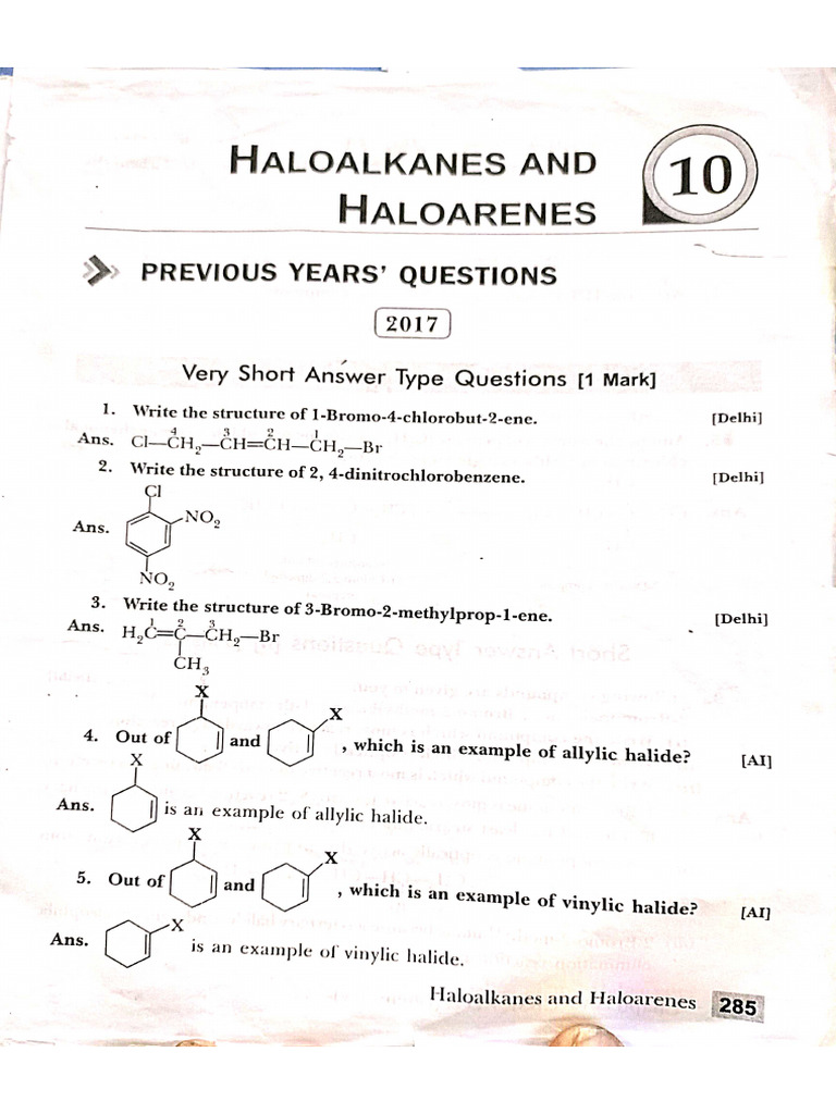 Halo Alkanes & Halo Arenes | PDF