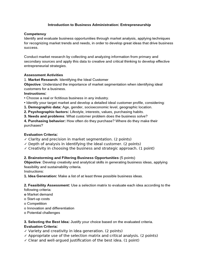 Introduction To Business Administration | PDF | Market Segmentation ...