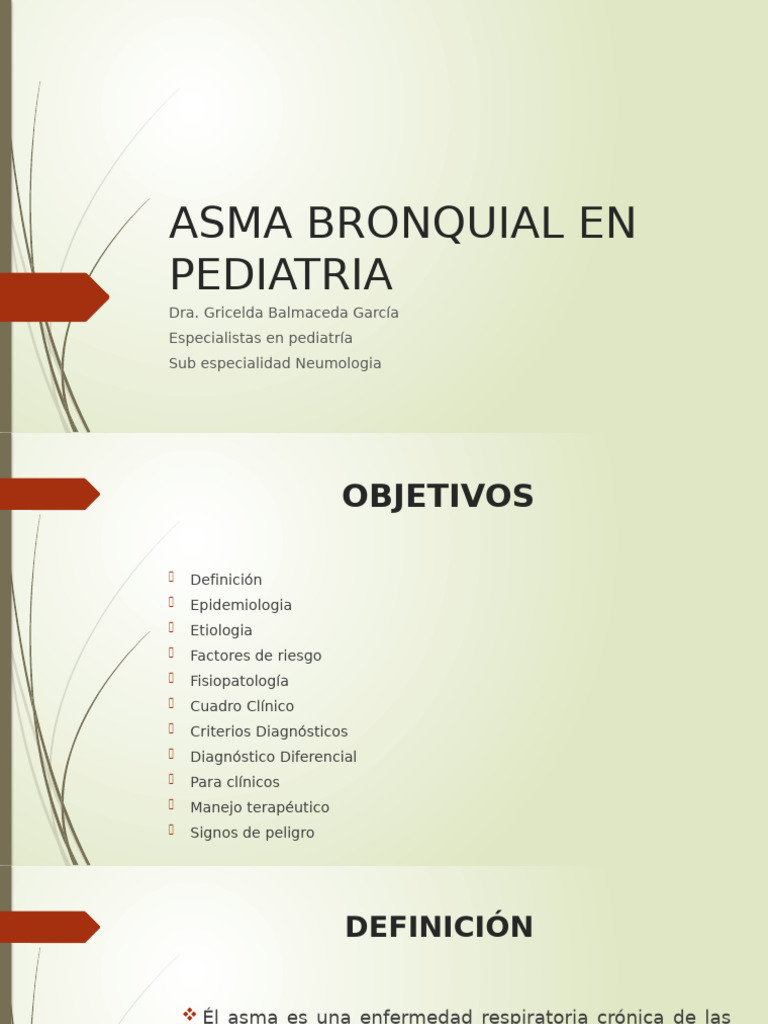 Presentación | PDF | Asma | Alergia