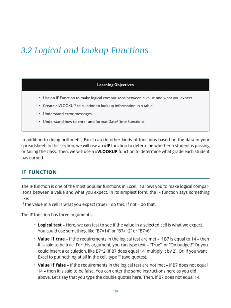 Logical Lookup Functions | PDF | Computer Programming | Software Engineering