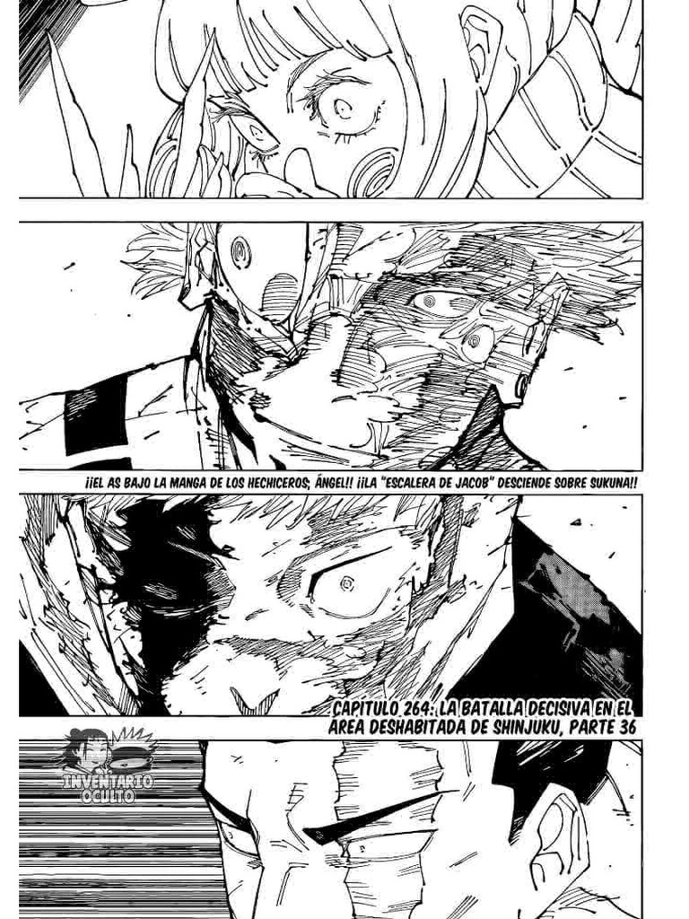 Jujutsu Kaisen Capitulo 264 | PDF