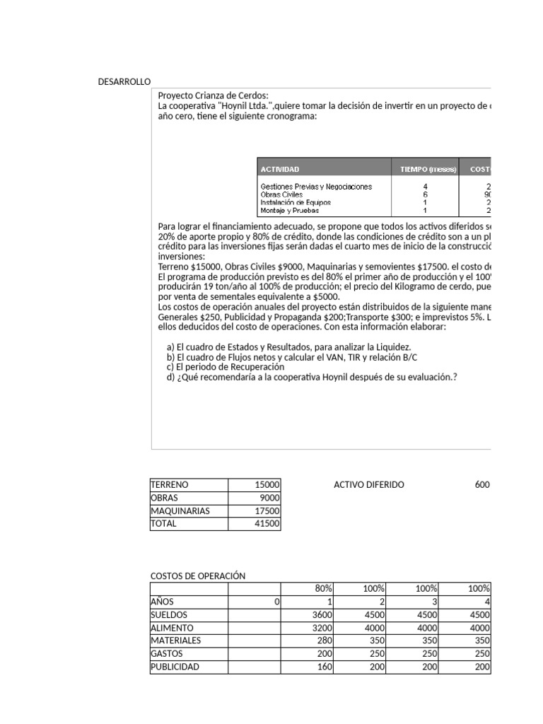 Ejercico 2 de Ing Economica | PDF | Economias
