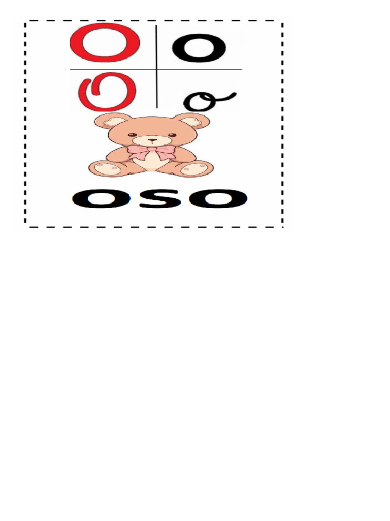 Abecedario Oso | PDF
