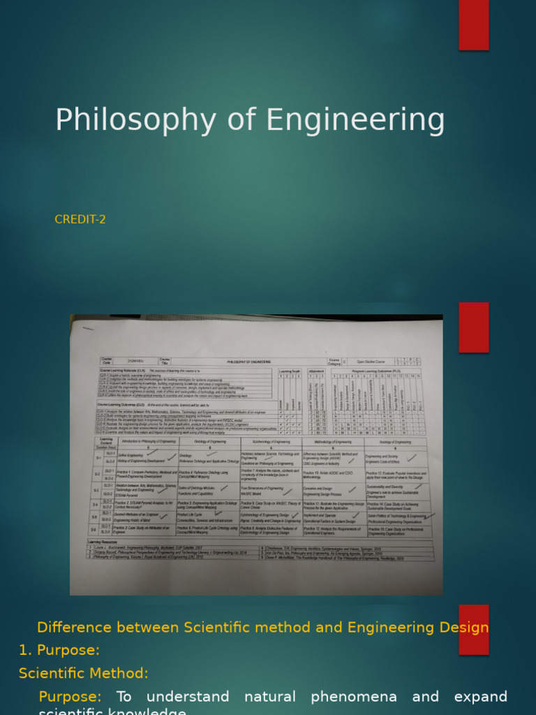Engineering Design vs. Scientific Method | PDF | Experiment ...