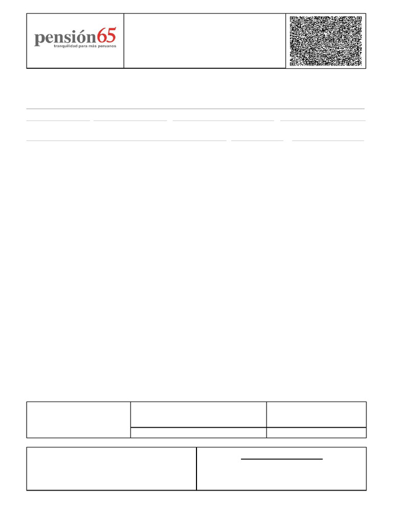 Declaración Jurada: Formulario 1000 | PDF | Pensión