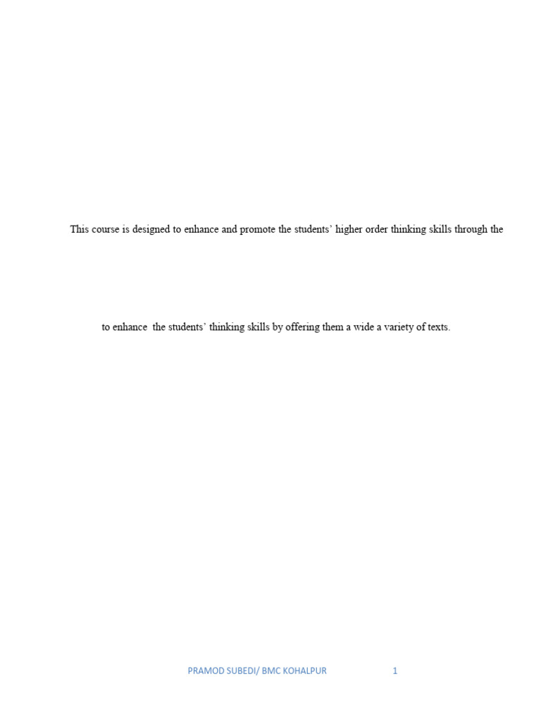 Eng 474 | PDF | Reading Comprehension | Target Audience