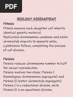 Random Fertilisation and Genetic Variation | PDF | Meiosis | Biological ...