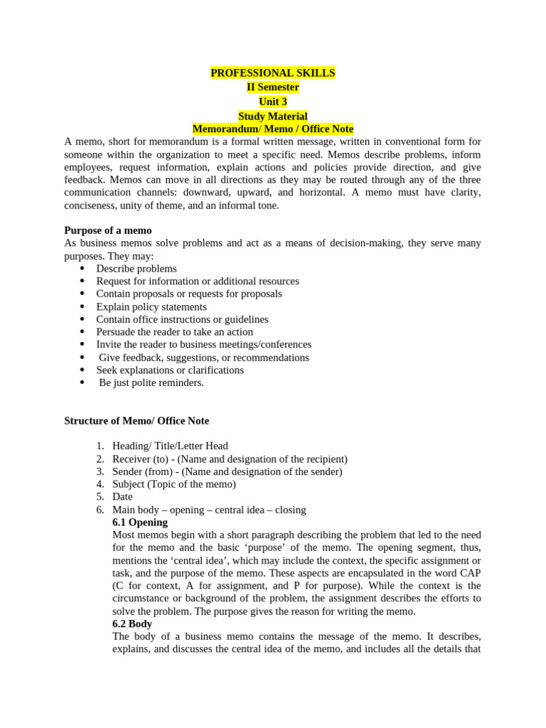 Understanding Memos and Notices in Business | PDF | Memorandum | Books