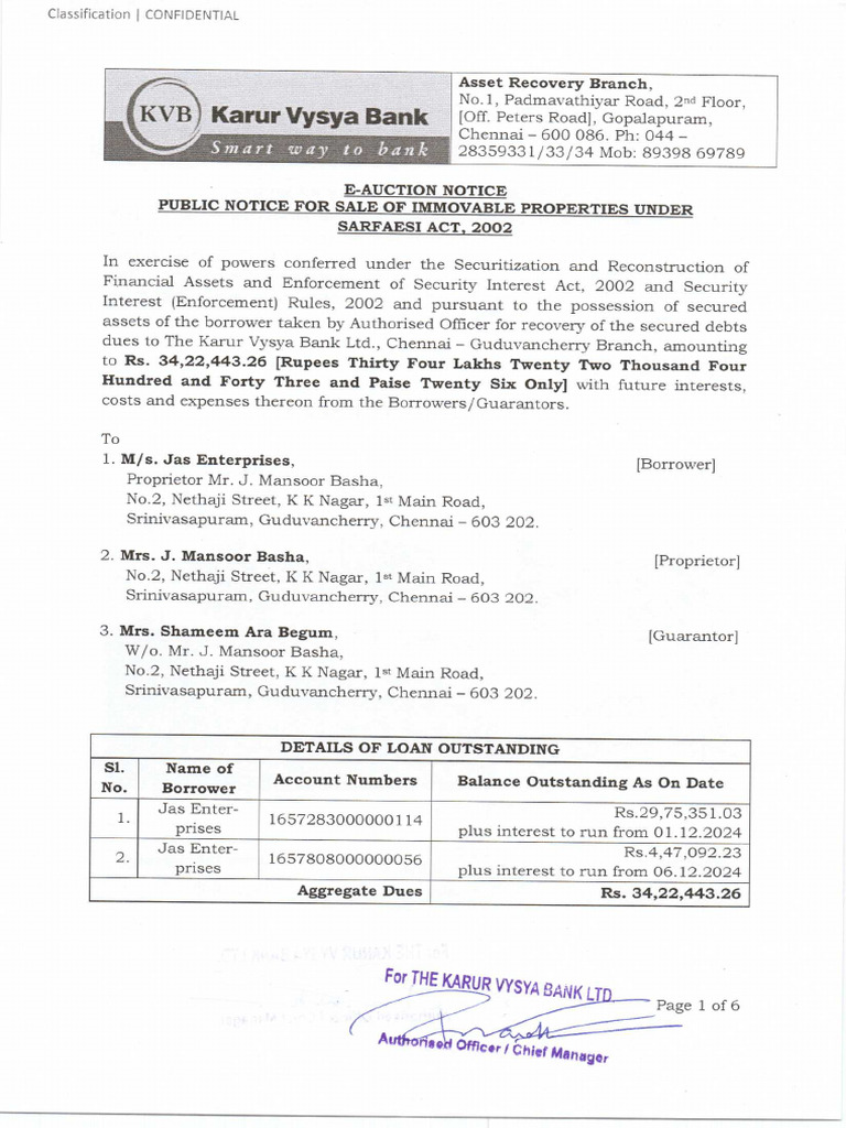 Auction Notice 1735624841 | PDF