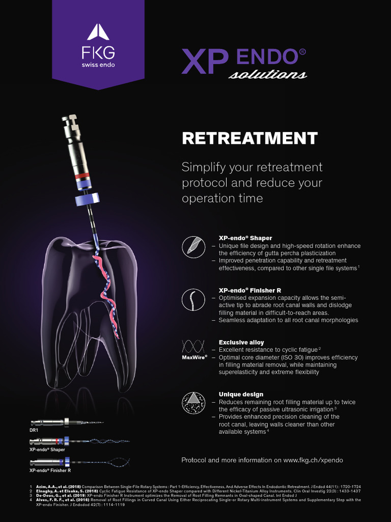FKG - XP-endo Retreatment - Flyer - EN - WEB - 202201 | PDF | Medical ...