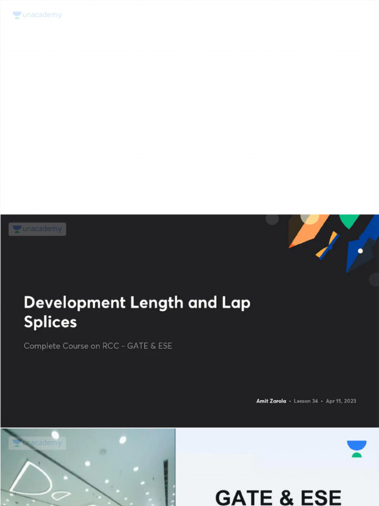 Development Length and Lap Splices With Anno | PDF