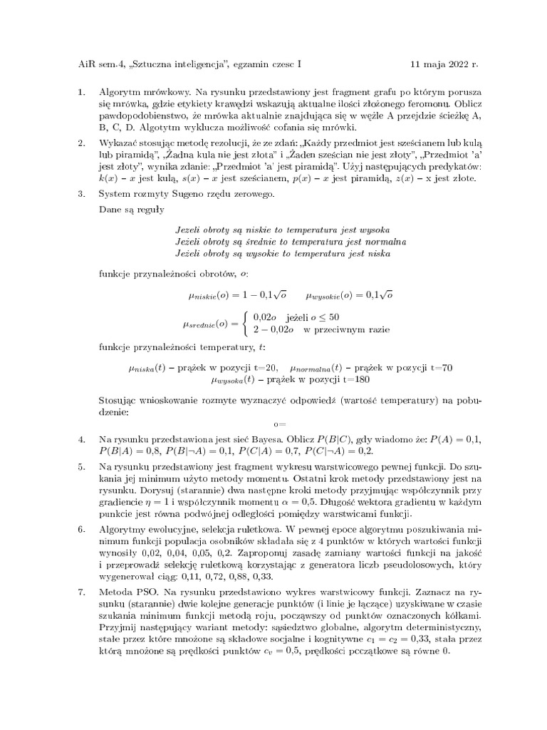 Si 23 Zadania Przykladowe | PDF