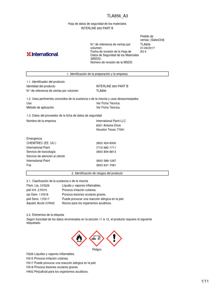 Interline 850 Parte B | PDF | Agua