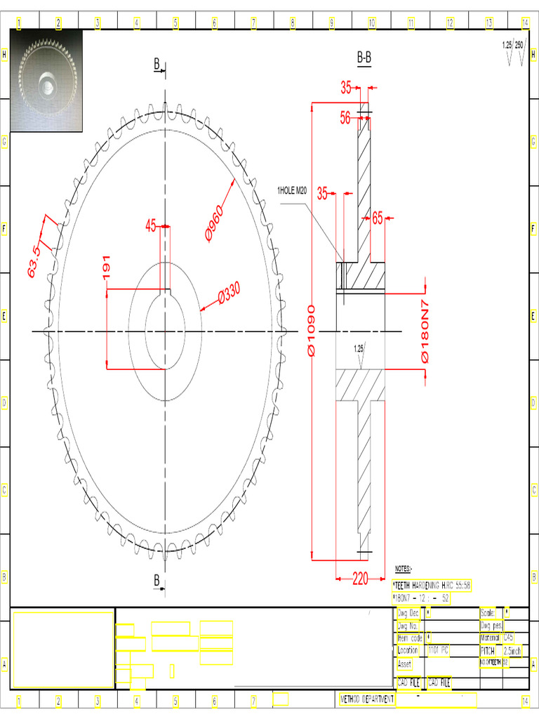 DRIVEN SPROCKET-Model | PDF