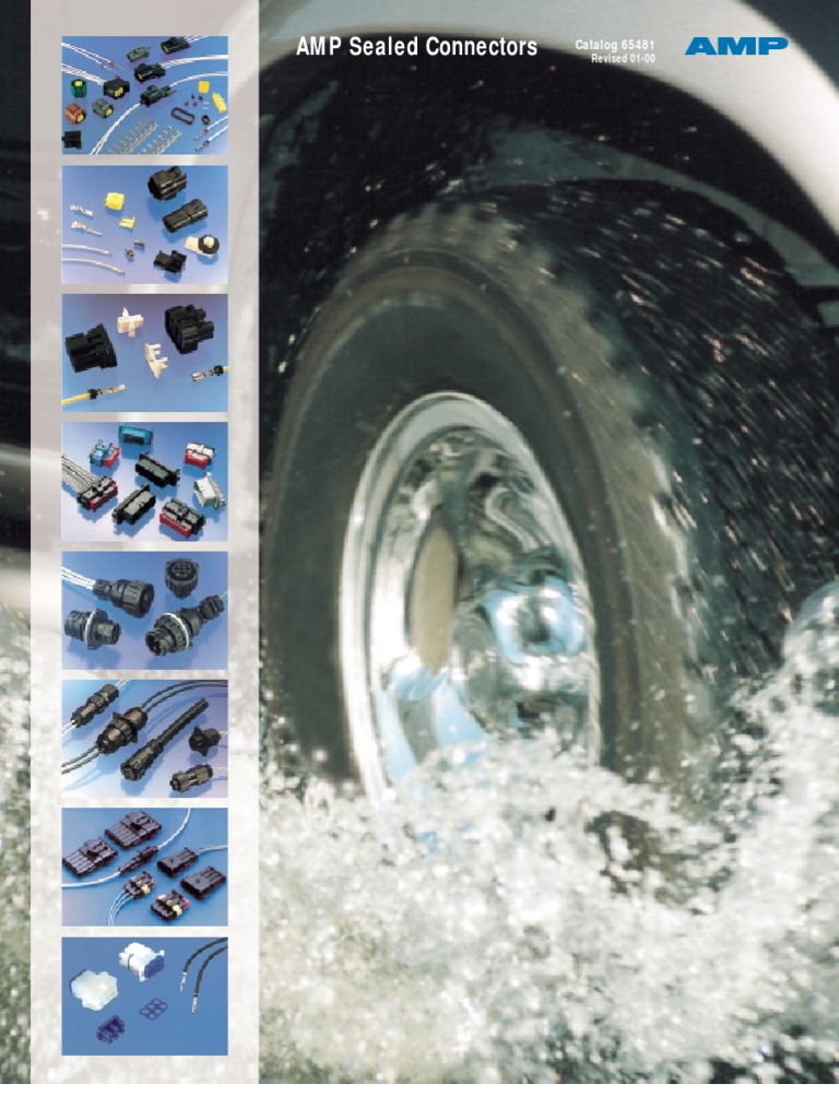 AMP Sealed Connectors | PDF | Electrical Connector | Electrical Engineering