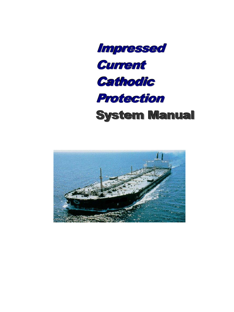 Impressed Current Cathodic Protection Manual | PDF | Rectifier | Corrosion