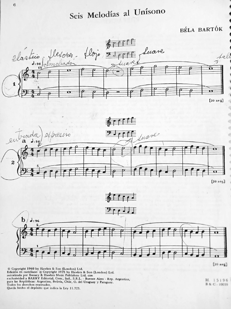 Bartok 1 y 2 Ab | PDF