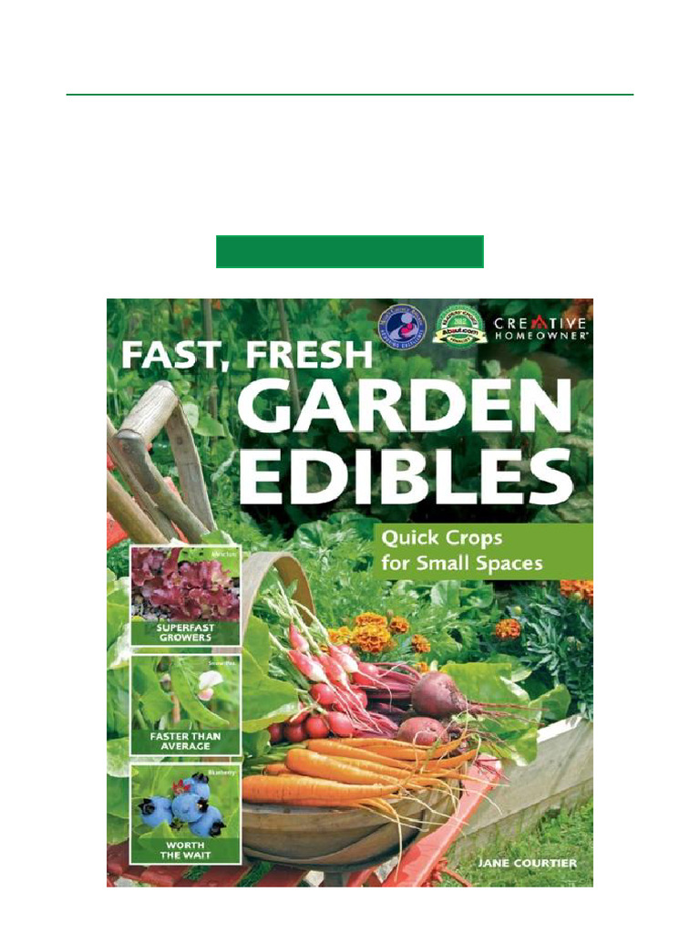 Quick Crops for Small Gardens | PDF