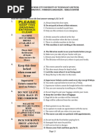 Key English Test - Reading and Writing Part 1-9 Englishrevealed | PDF