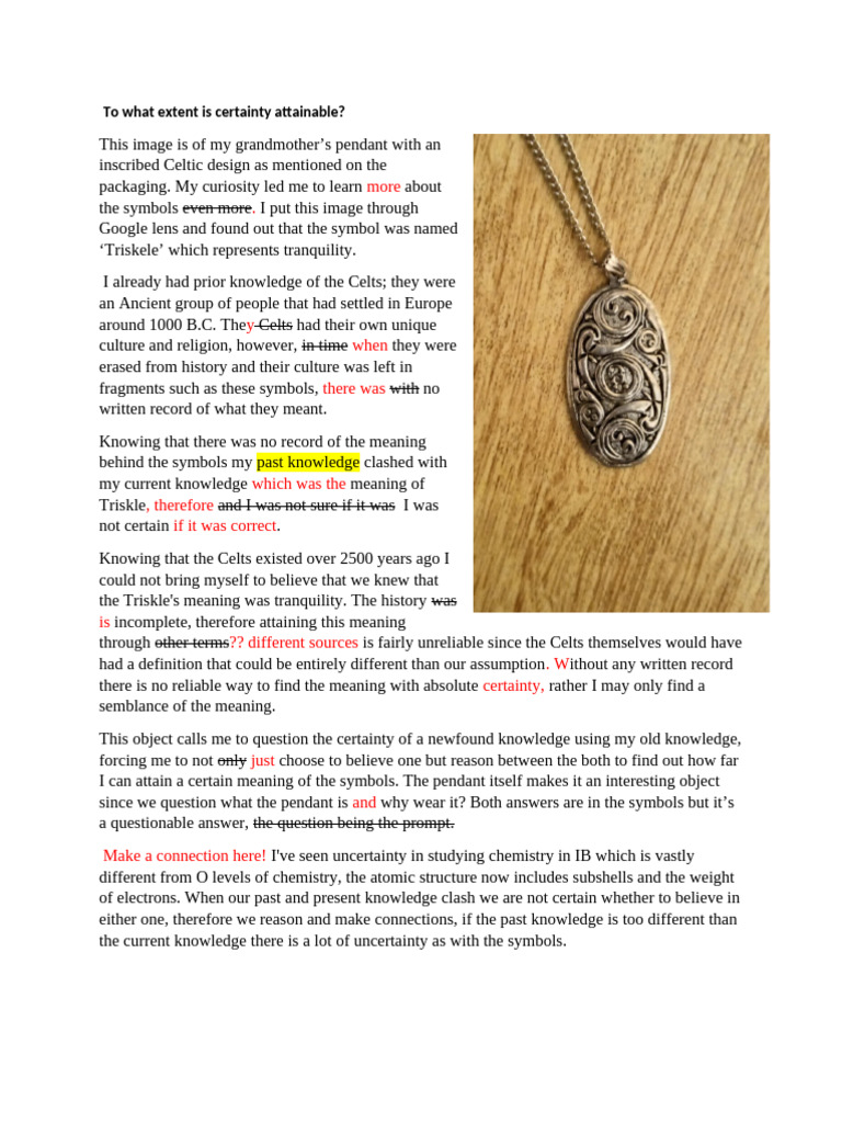 Exploring Certainty in Celtic Symbols | PDF