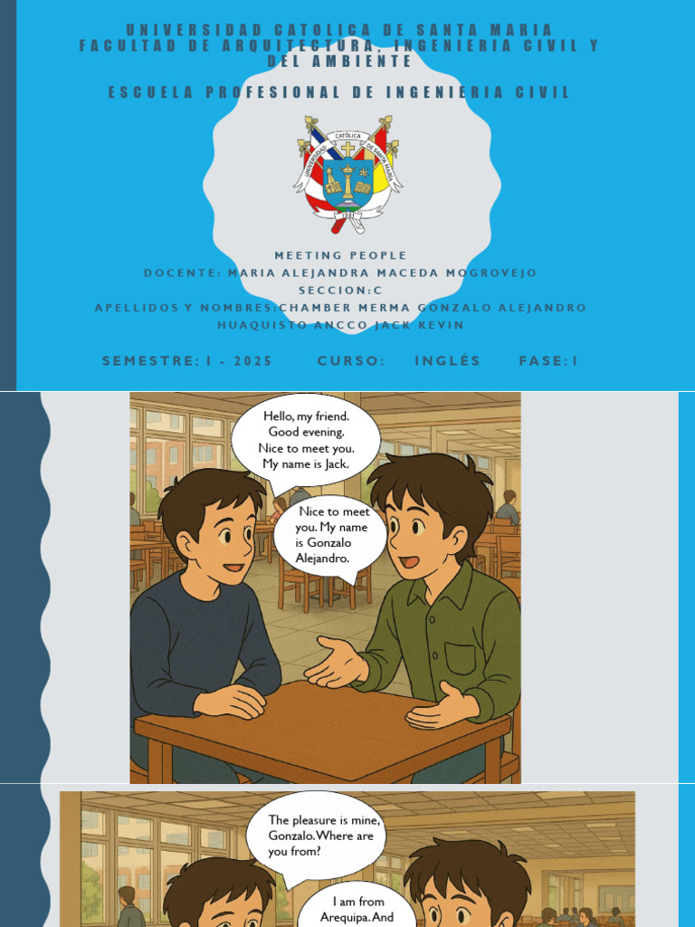 English Conversation Practice Script | PDF