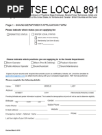 Trade Test C Application Form | PDF | Technology & Engineering