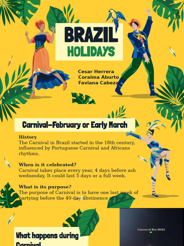Brazil Carnival Overview and History | PDF