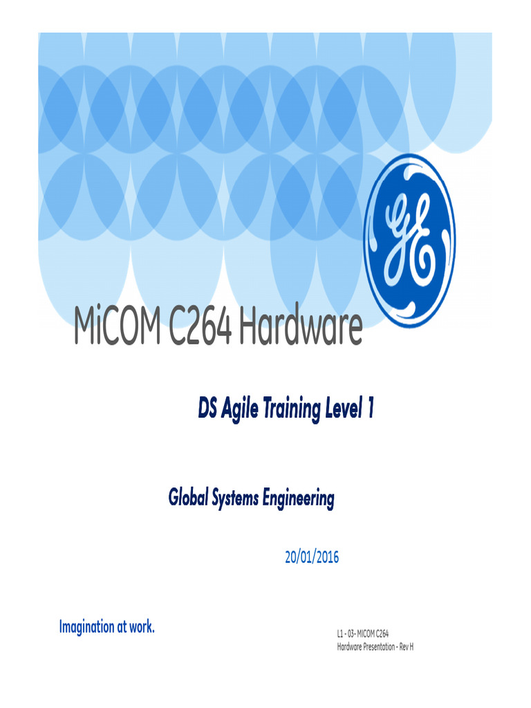 MiCOM C264 Hardware Presentation | PDF | Ac Power | Power Supply