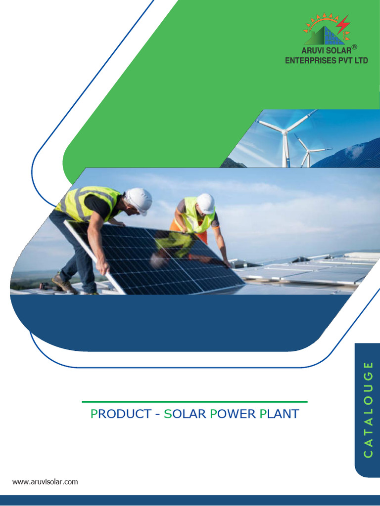 Aruvi Solar Enterprises Catalogue | PDF | Photovoltaic System | Direct ...
