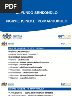 Mediriso Le Dipaka Tsa Lediri 2022 | PDF