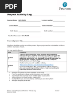 EPQ Artefact and Performance Checklist | PDF | Career & Growth | Computers