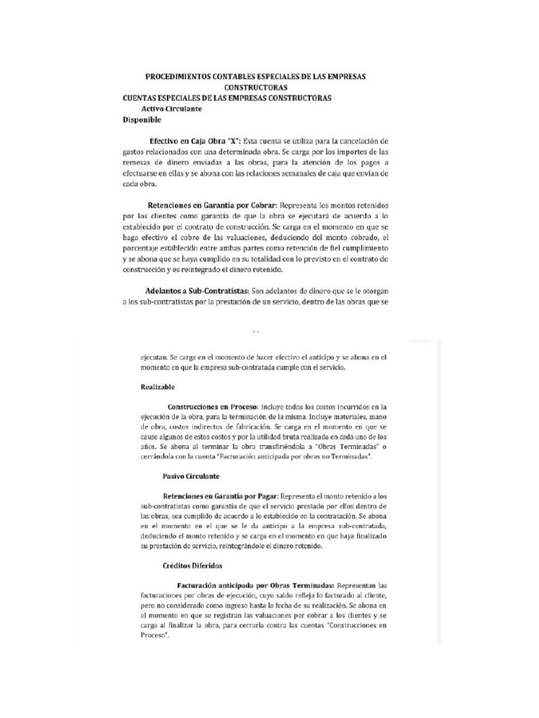 Contab Constructora | PDF