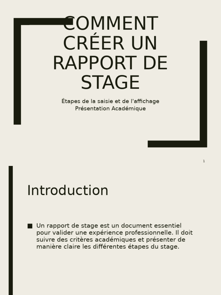 Presentation_Rapport_Stage | PDF