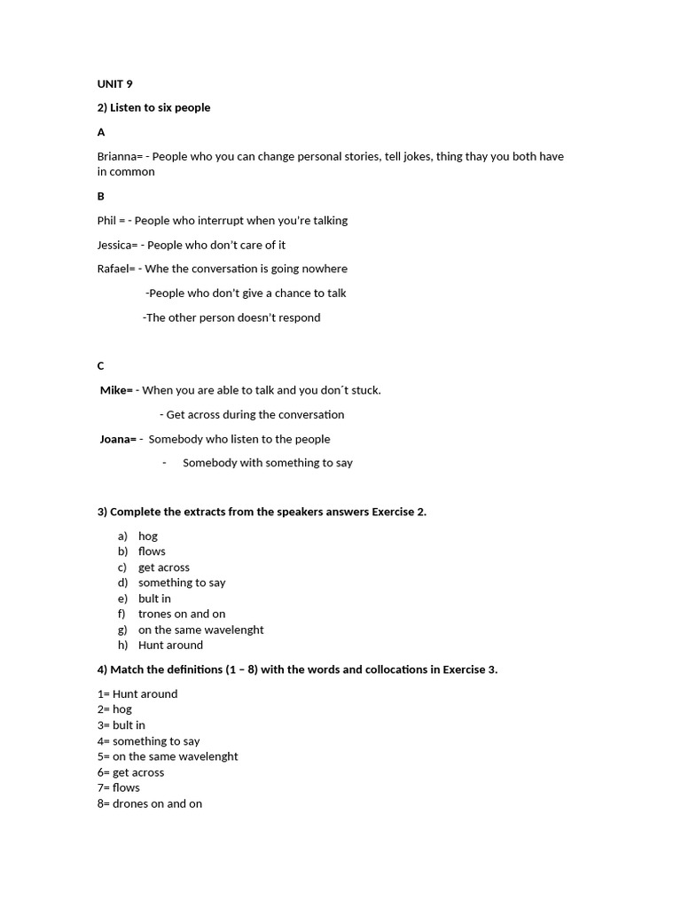 Unit 9 - Homework | PDF