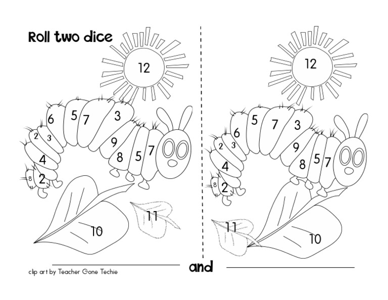 Eric Carle:Roll 2 Dice | PDF