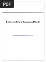 1.Principles of environmental Health | PDF | Environmental Health ...