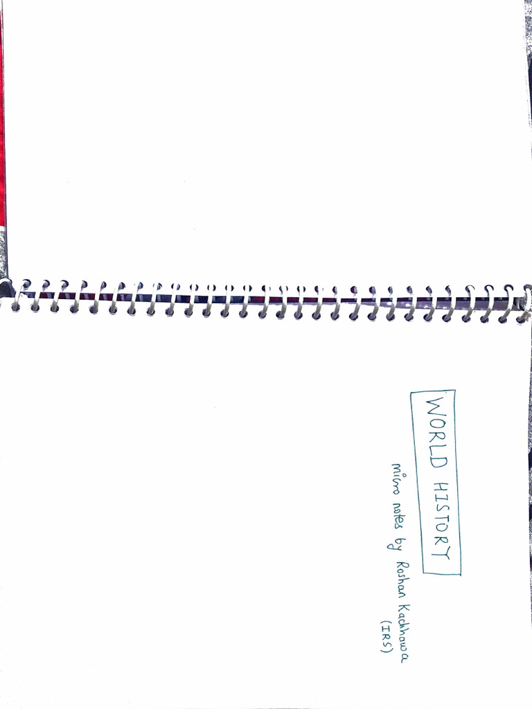 RK - World History Short Notes | PDF