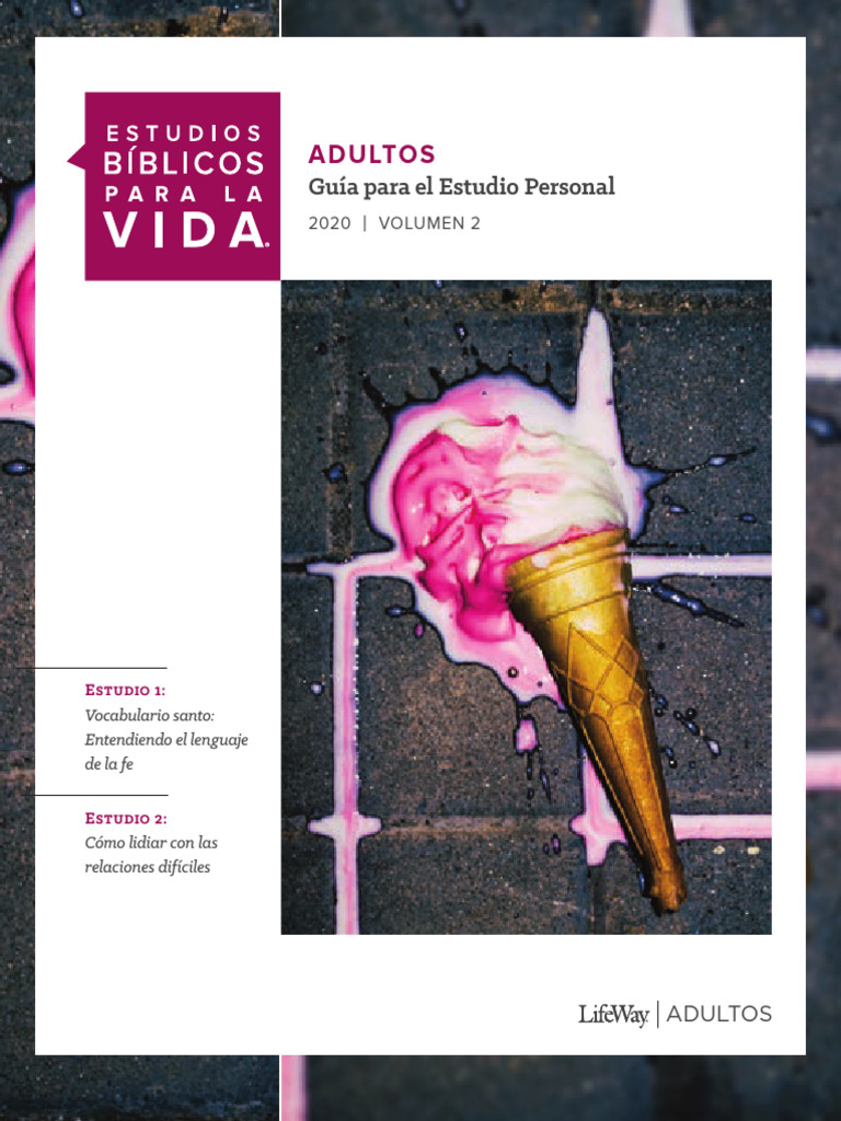 LIFEWAY 2020 Estudio Bíblico para La Vida Guía para El Estudio Personal | PDF | Pecado | Cristo ...