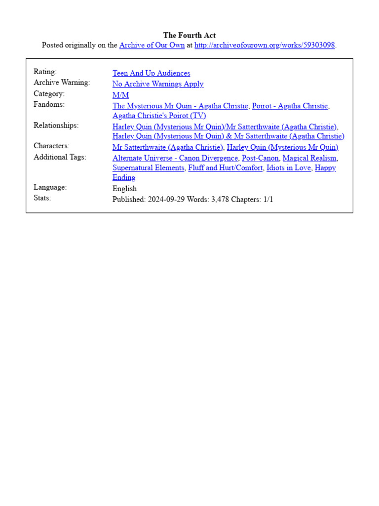 The_Fourth_Act | PDF