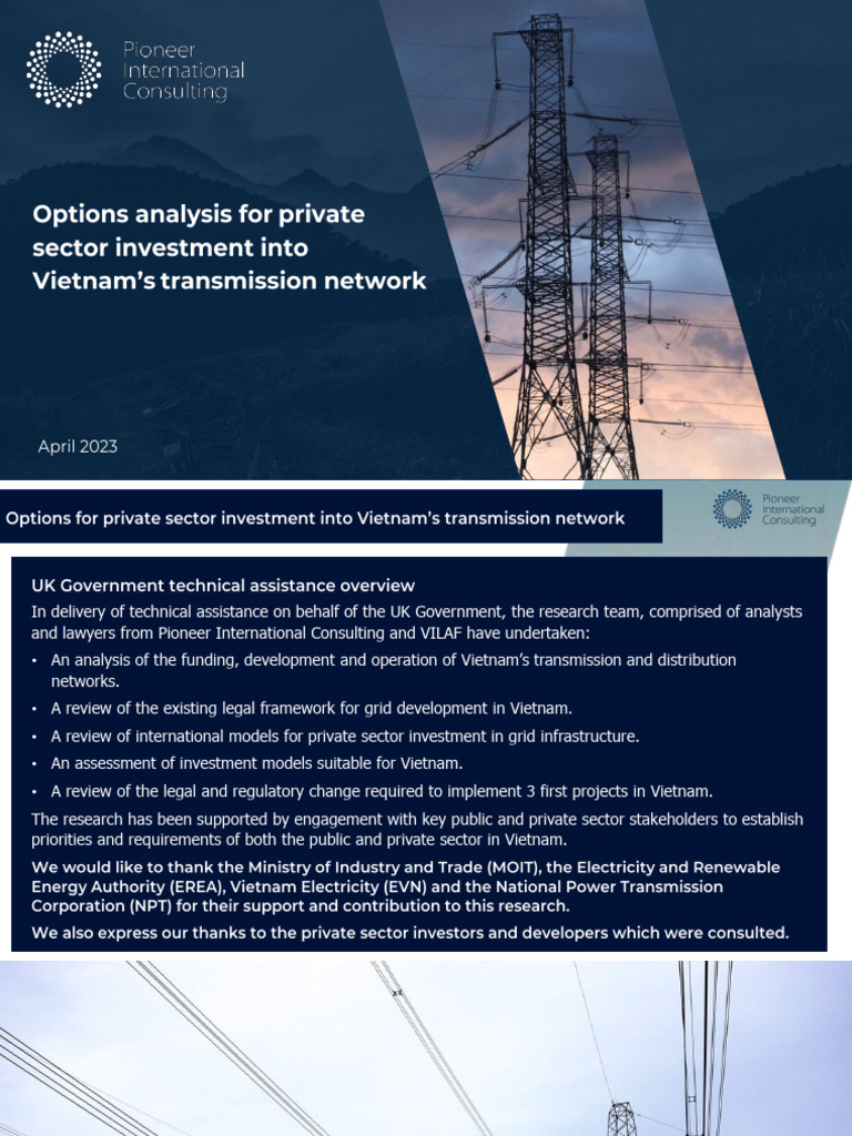 Vietnam Grid Investment and Legal Framework | PDF | Electric Power ...