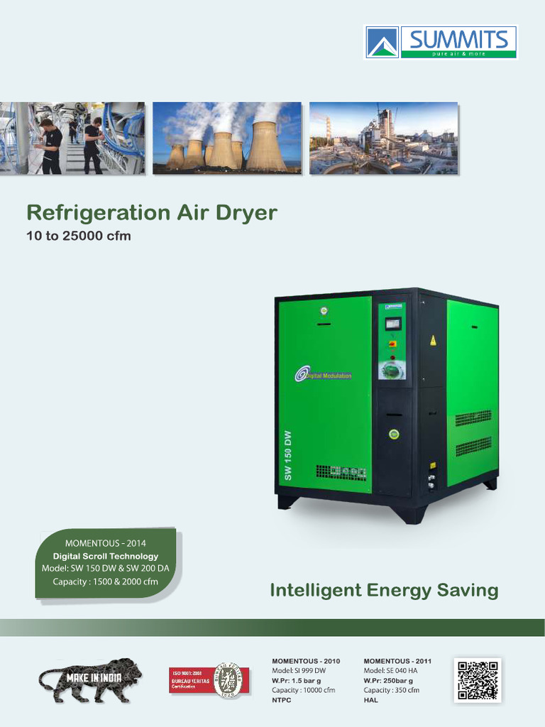 Summits Ref Dryer | PDF