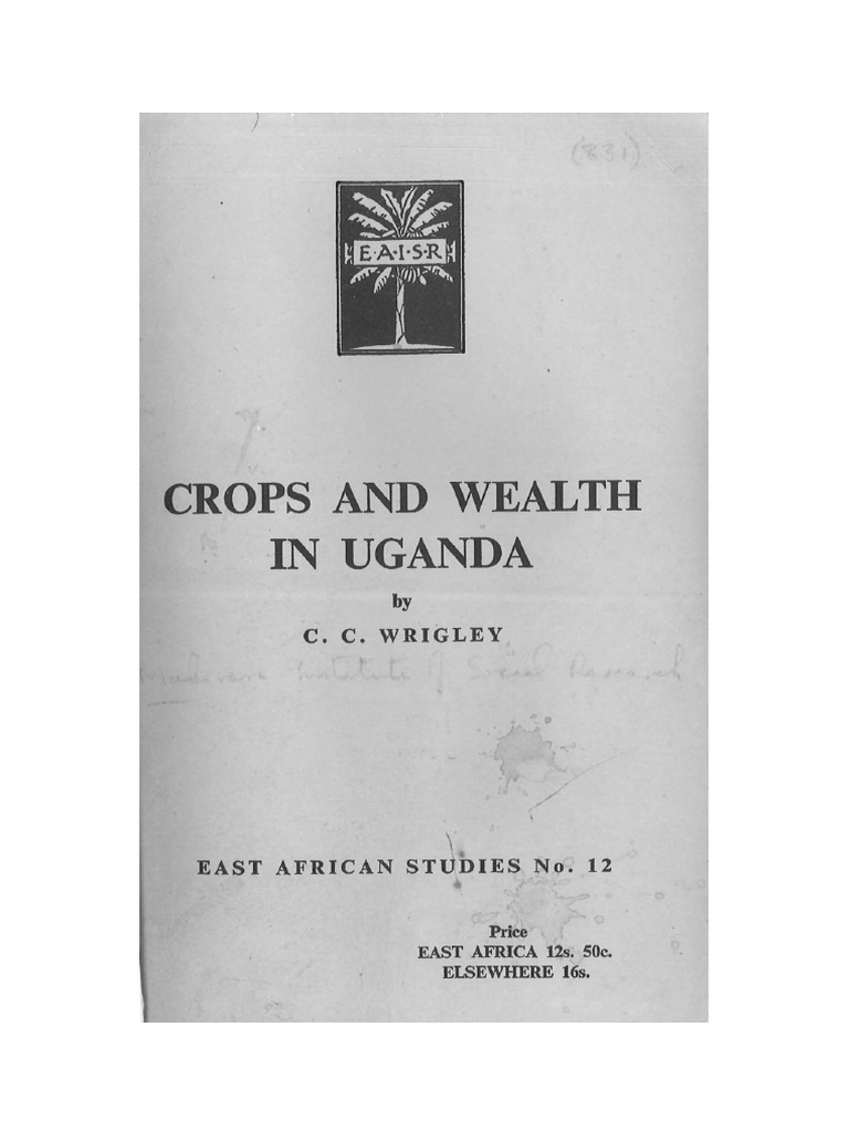 History of Lugbara Tribe | PDF | Cotton | Economies